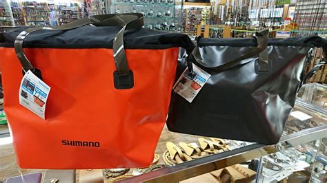 水に強いバッグ シマノ レインストームトート サンスイ町田店 Machida Sansui