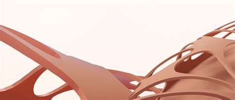 추상 적 배경 오렌지에 종이 접기 개념과 기술과 미래 곡선 기하학적 모양 복사 공간 디지털 배너 웹 사이트 3d 렌더링 0명에 대한 스톡 사진 및 기타 이미지 Istock