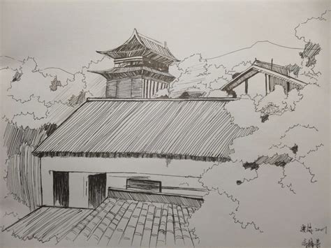 钢笔画画大全 钢笔简笔画 第3页 大山谷图库