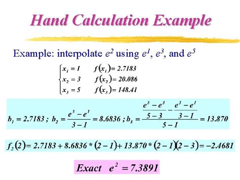 Chapter 14 Polynomial Interpolation Interpolation Extrapolation