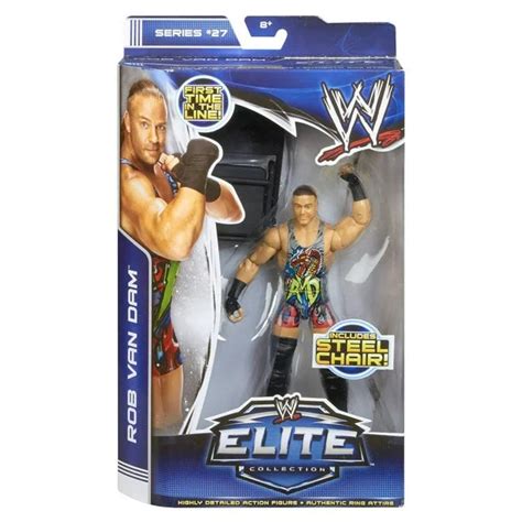 Wwe Elite Collection Series Collection 27 Rob Van Dam Reign City Toys