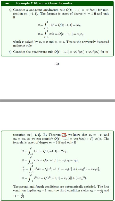Solved ∫01expxdx The Error Curve Is A Straight Line With