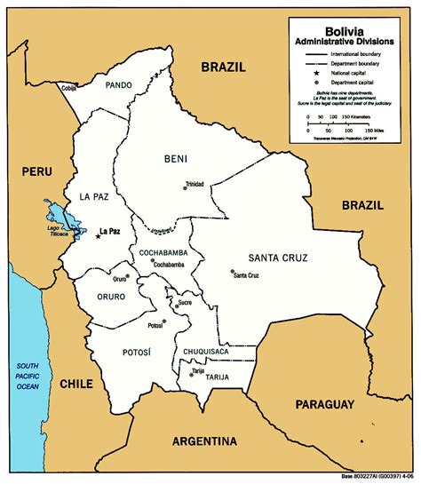 Bolivia Maps