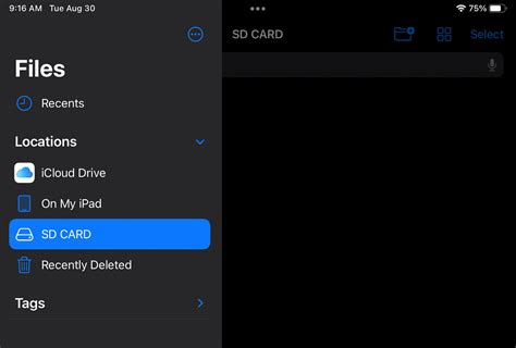 Why Is My Sd Card Detected When Using My Macbook But Not On My Ipad
