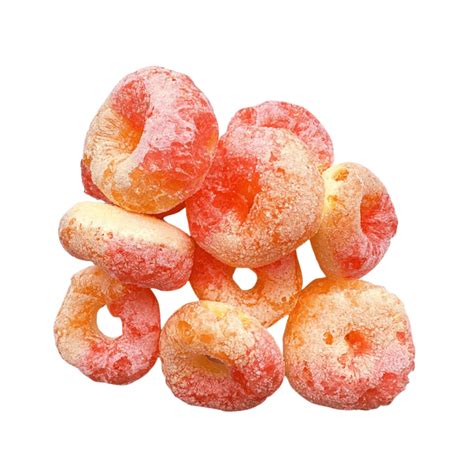 Freeze Dried Peach Rings 🍬