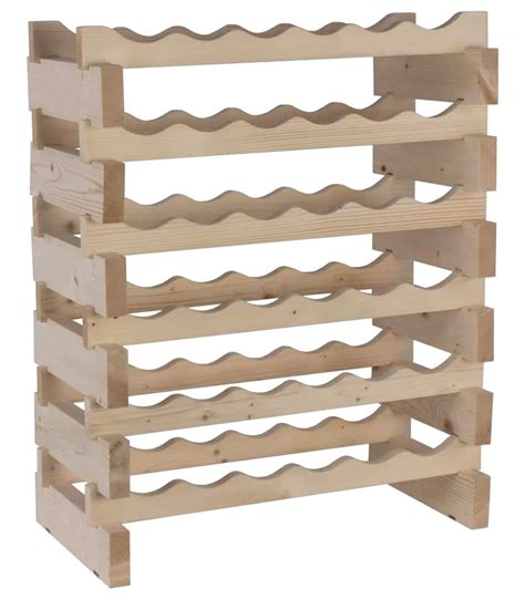 Buy Displayts Modular Stackable Wine Rack Freestanding Wooden Wine