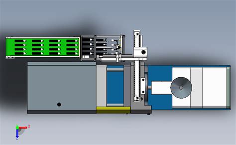 高速侧取机械手纸杯堆叠输送设备sw14可编辑 Solidworks 2014 模型图纸下载 懒石网