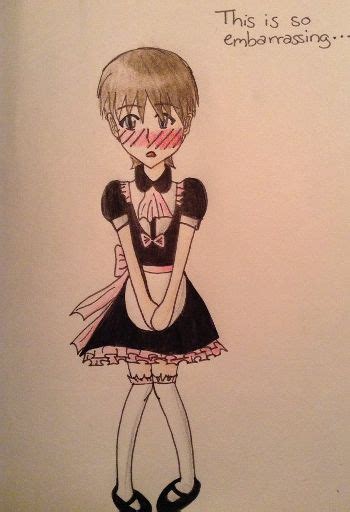 Shinji In A Maid Outfit Kawaii Overload Anime Amino