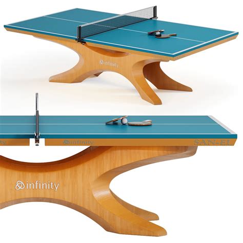 Professional Tennis Table San Ei Infinity Rio - 3D Model for Corona