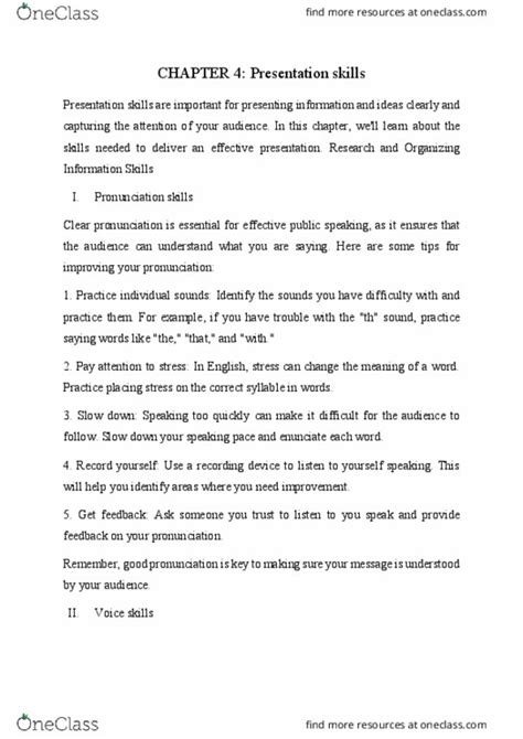 presentation skills lecture notes spring 2023 lecture 4 microsoft