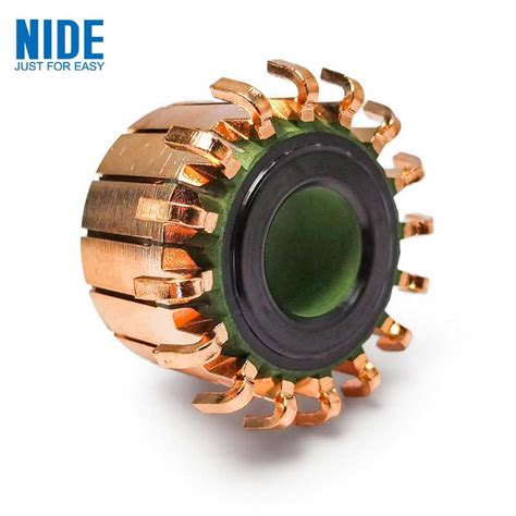 16 Segments Armature Commutator Custom Cell Motor Commutator For Blender Ningbo Haishu Nide