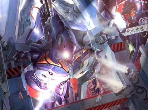 Robot Miasto Neon Genesis Evangelion