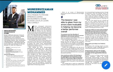 muneer uz zaman mohammed on linkedin ceoinsights 34 comments