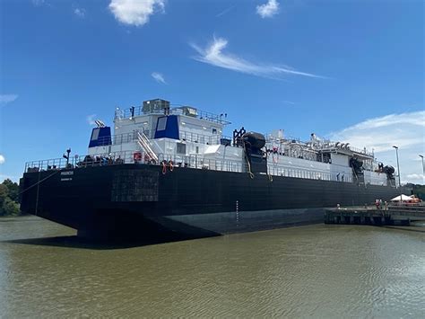 Largest Us Flagged Lng Bunker Barge Delivered To Crowley Chamber Of