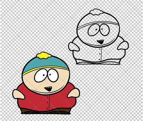 Eric Cartman South Park Svg Dxf Eps Png Svgshopart