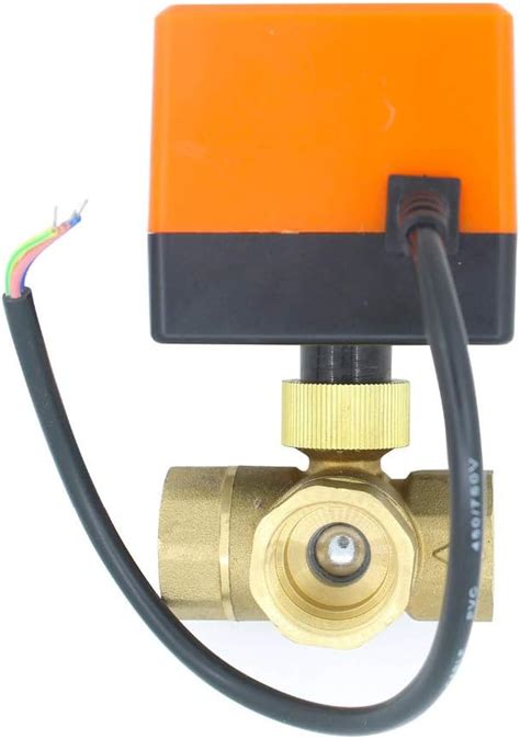 Buy Mercury Group Electric Valve Inch AC V DC V DC V Way Motorized Brass Ball Valve