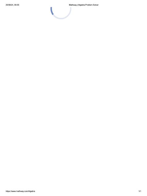 Mathway Algebra Problem Solver Pdf
