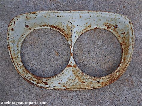 1958 Chevrolet Apache Pickup Headlight Bezel Ap Vintage And Classic