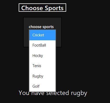 Flyout Control In Windows HTML JavaScript Metro Application Dhananjay Kumar