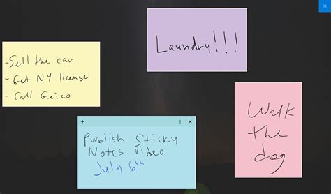 How To Create A Reminder In Sticky Notes On Windows 10 Windows Central