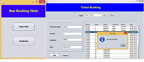 Bus Booking System Project Using Java And Mysql Tutusfunny