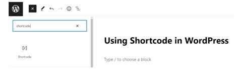 How To Add A Shortcode In WordPress 3 Different Ways