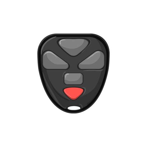 Auto Car Key Cartoon Vector Illustration 17420915 Vector Art At Vecteezy