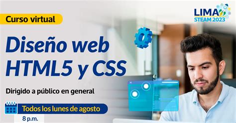 Curso Online Gratis De Diseño Web Html5 Y Css De La Municipalidad De Lima