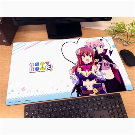 The Demon Girl Next Door Season 2 Rubber Mat Yoshida Yuko And Chiyoda