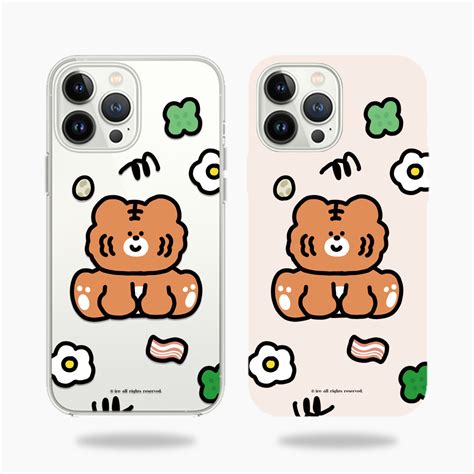 아기호랑이 아이폰14 프로 맥스 미니 13 12 11 Se3 Se2 갤럭시s22 S21 노트20 갤럭시a23 갤럭시 A시리즈 젤리케이스 커플 하드케이스