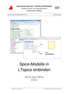 Spice Modelle In Ltspice Einbinden Spice Modelle In Ltspice Einbinden