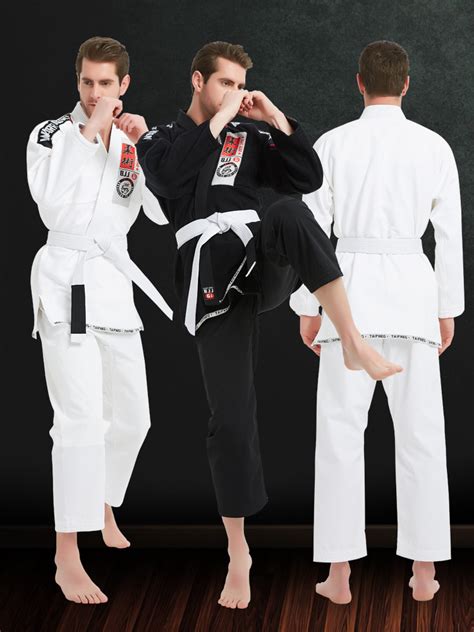 巴西柔术道服防磨衣男女专业训练服BJJ GI巴柔道服成人加厚轻量级 虎窝淘
