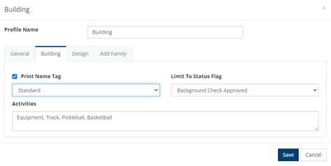 Touchpoint Software Documentation Building Check In