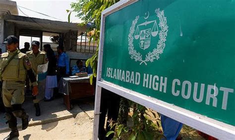 Islamabad Dc Ssp Given Jail Sentence For Contempt Of Court