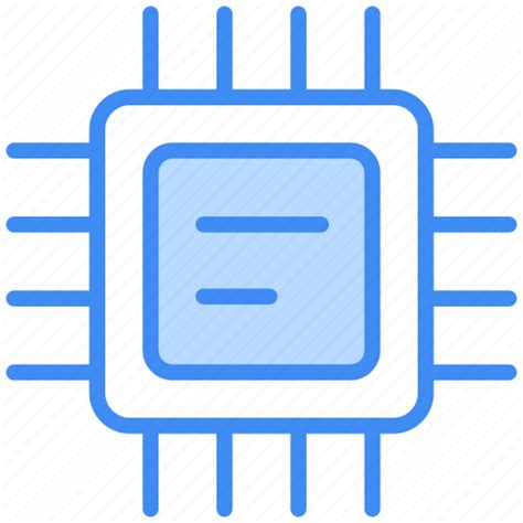 Hardware Computer Device Technology Storage Chip Cpu Icon