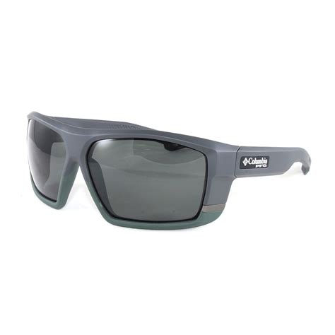 Columbia Mens Polarized Baitcaster Sunglasses Matte Shark