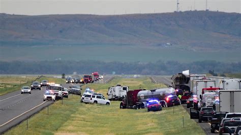 Dust Storm Leads To Vehicle Pile Up In Montana Freeway Killing 6