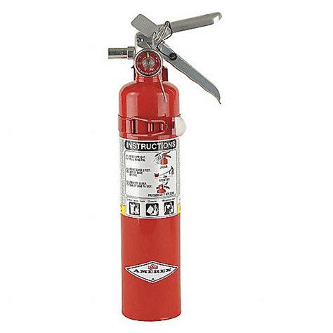 Amerex Extinguidor De Fuego Clase Abc Químico Seco Capacidad 2 12 Lb