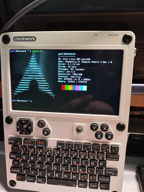 ArchLinux ARM For UConsole CM4 Living Documentation UConsole Clockworkpi