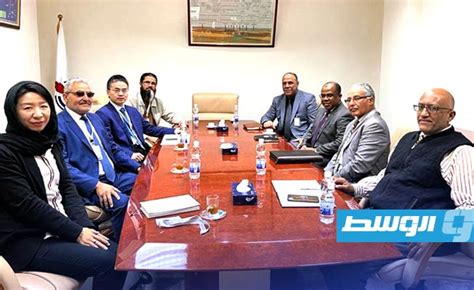 مؤسسة النفط تبحث مع بي جي بي الصينية استئناف نشاطها في ليبيا