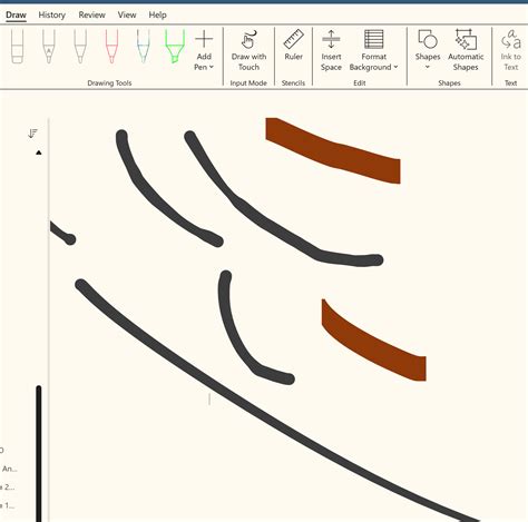 Draws In Wrong Color Ronenote
