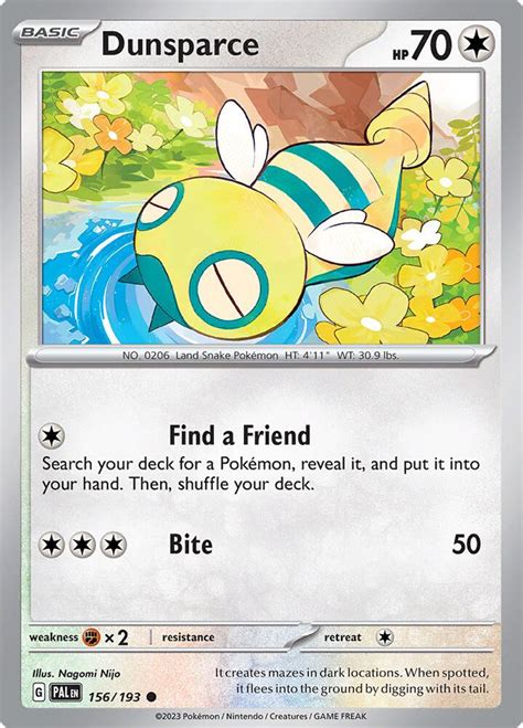 Dudunsparce Sv05 Temporal Forces Pokemon