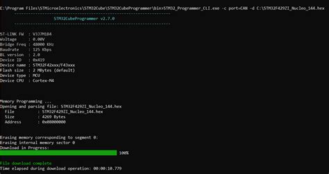How To Connect To The Stm32 Can Bootloader Interfa