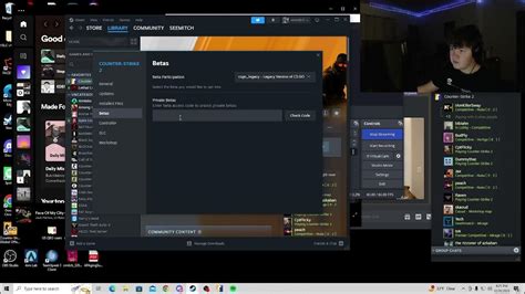 how to launch csgo legacy youtube