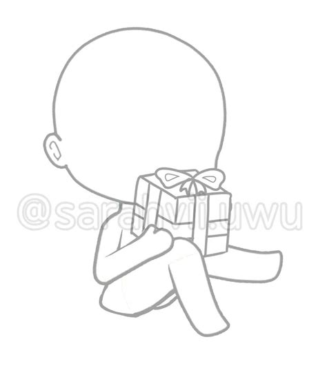 Poses Gacha Outline Anime Poses Drawing Gacha Life Poses Base