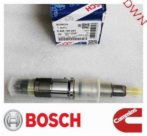 Bosch Cummins Qsb67 엔진을 위한 일반적인 가로장 디젤 연료 엔진 인젝터 0445120251 5263314