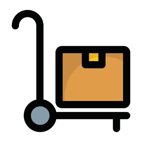 Trendy Push Cart 15717577 Vector Art At Vecteezy