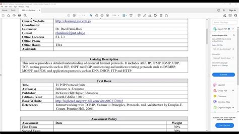 Lecture01 Syllabus Youtube