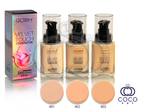Оптом и в розницу Тональный крем Gosh Velvet Touch Foundation - 771979402