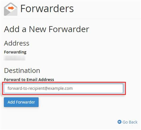 Setup An Email Forwarder In CPanel Webmail LankahostMaster